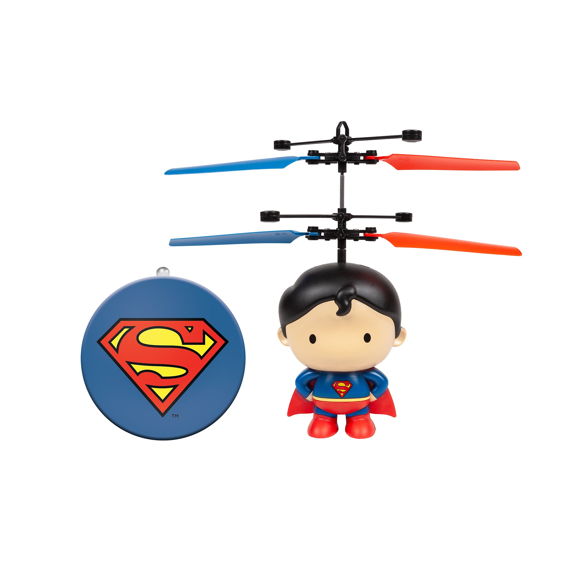 DC Superheroes 3.5" UFO Helicopter Series – Motion Sensor Flying Figur ...
