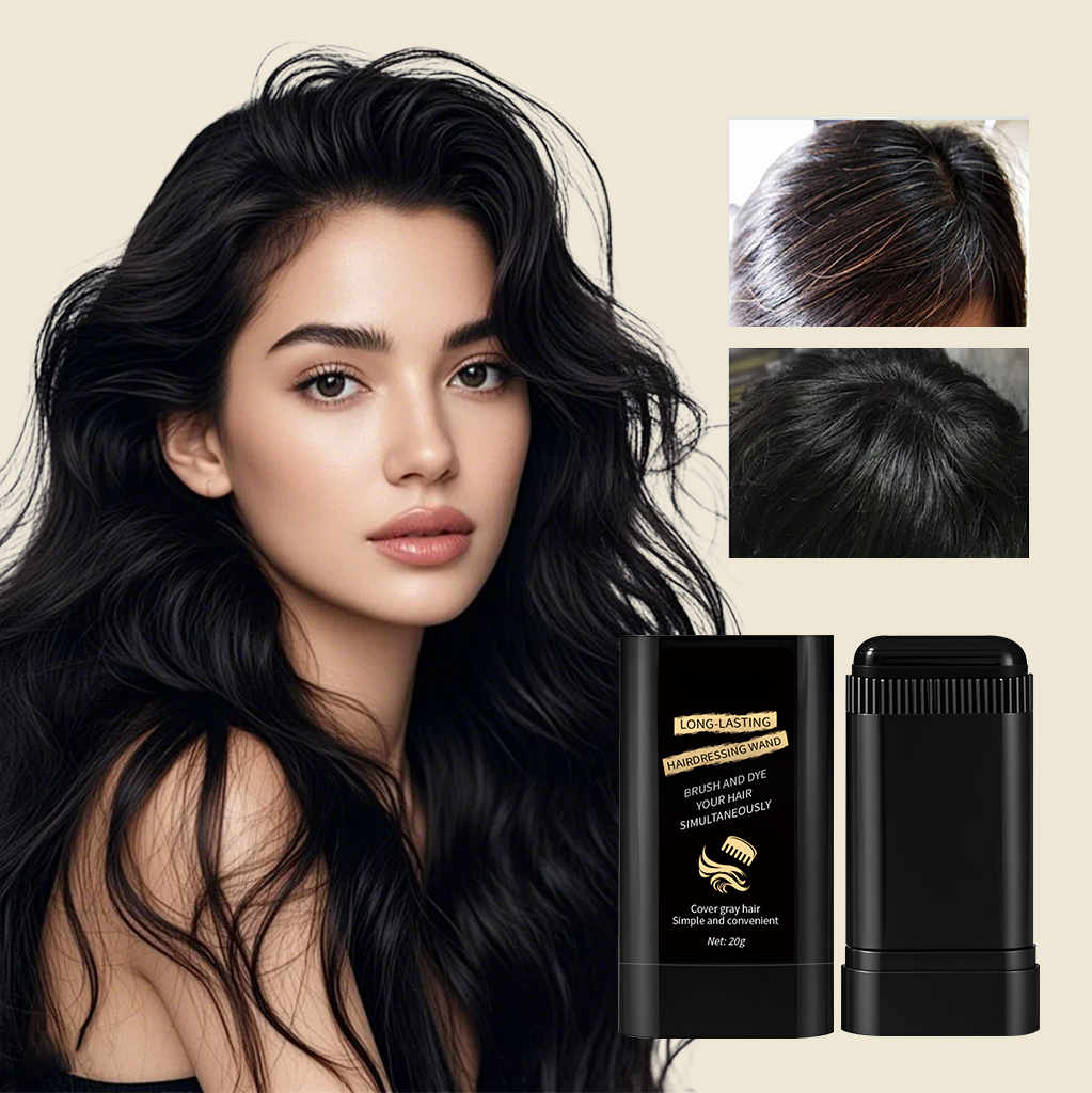 Instant Gray Root Touch-Up Hair Dye Stick – Temporary Hair Color Pen ...