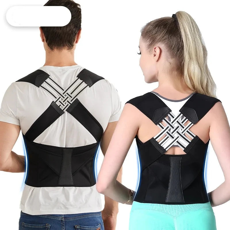 Dropshipping Stock Adjustable Back Posture Corrector Belt Women Men ...