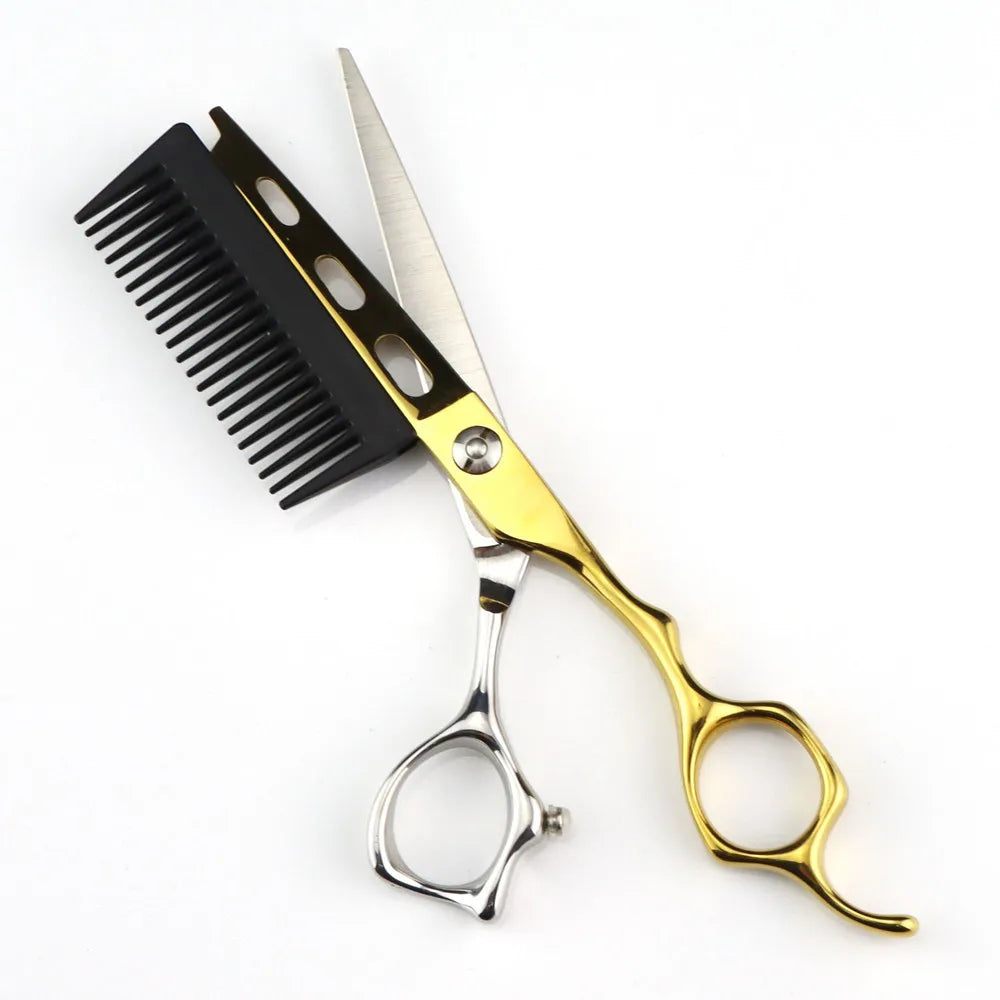 NEW Professiona scissors with comb haircut barber hair cutting shears ...