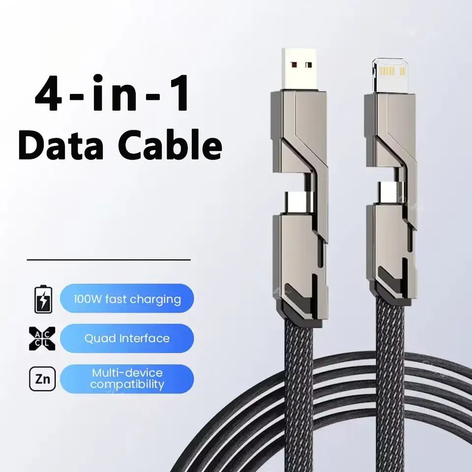 4-in-1 Charging Cable – Shop at Mars