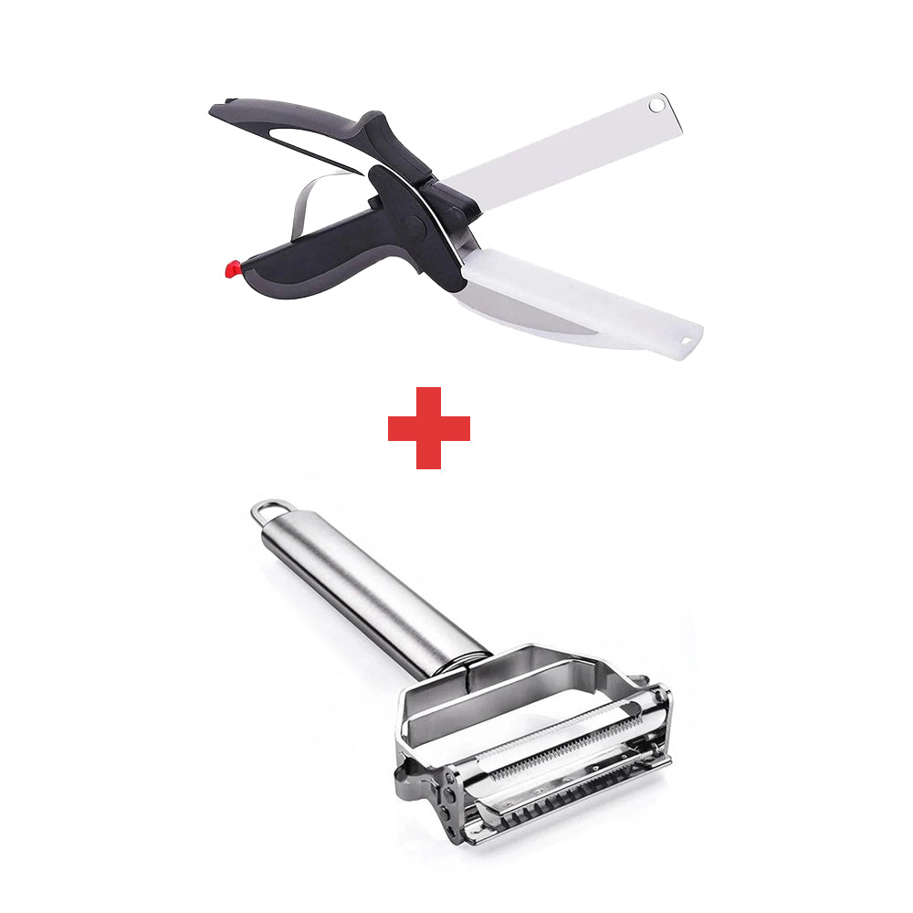 Clever Cutter + Julienne Peeler Bundle – Shop at Mars