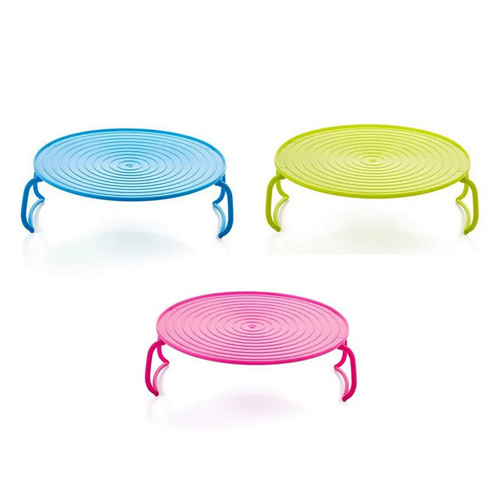 1pc Microwave Plate Stacker 2 Layer Steam Rack 23.5*23.5*8.3cm ...